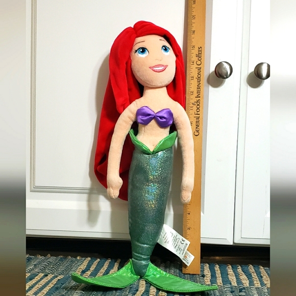 Disney | Toys | Disney Store Ariel Little Mermaid Plush Doll | Poshmark